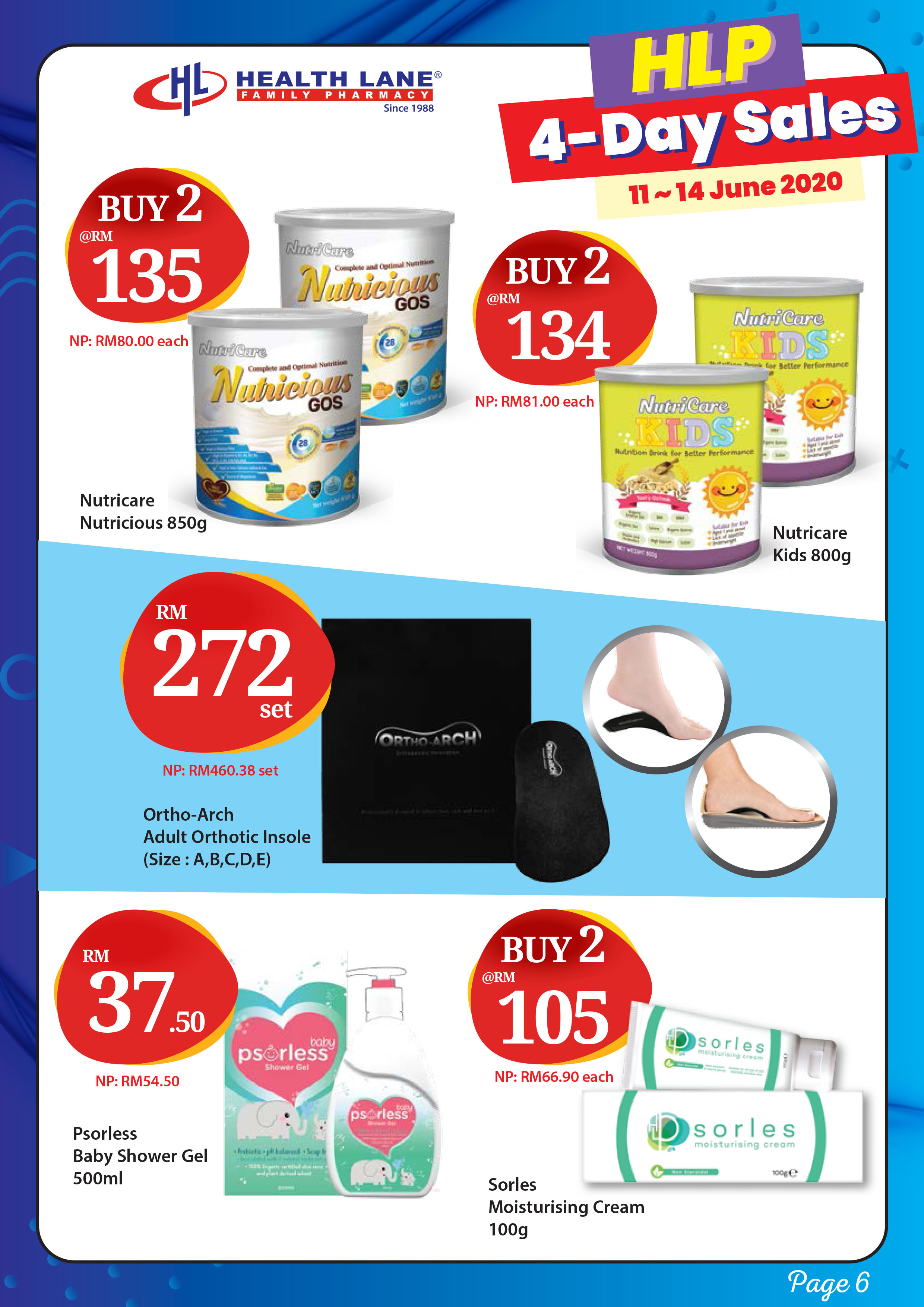 HLP 4-Day Sales at Health Lane Family Pharmacy – One Shamelin Mall