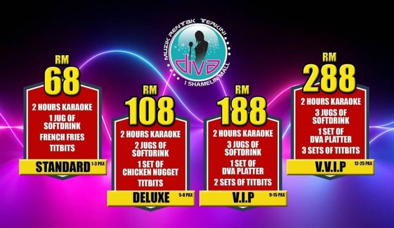Diva Karaoke Promo Package – One Shamelin Mall