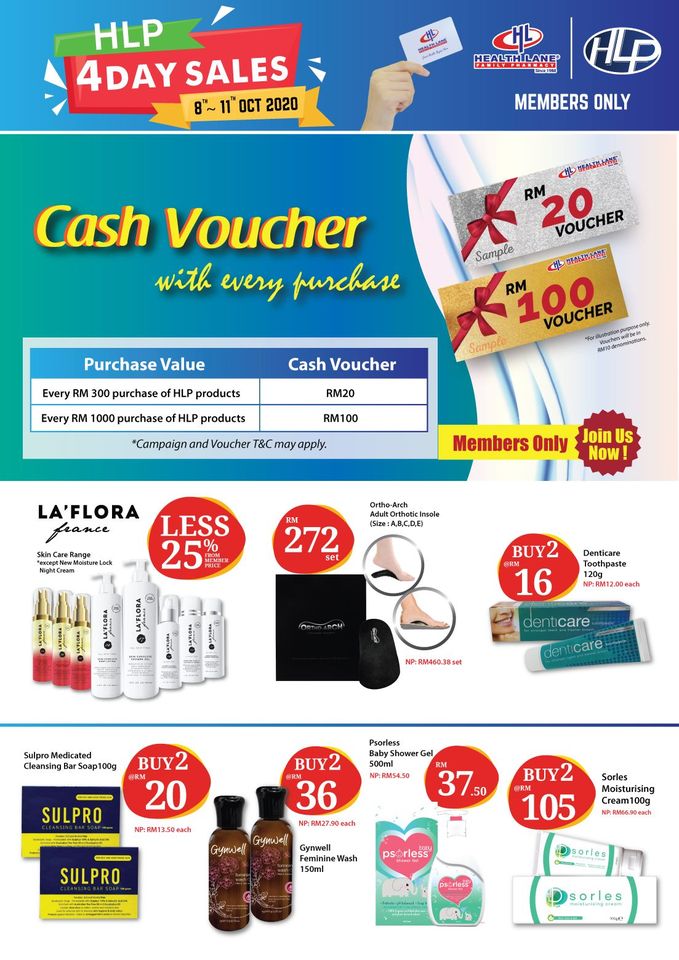 Health Lane Family Pharmacy 4 DAYS SALE – One Shamelin Mall