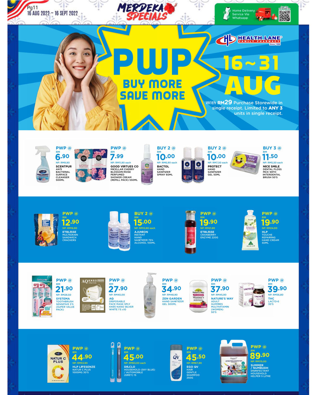 Health Lane Family Pharmacy Merdeka 2022 – One Shamelin Mall