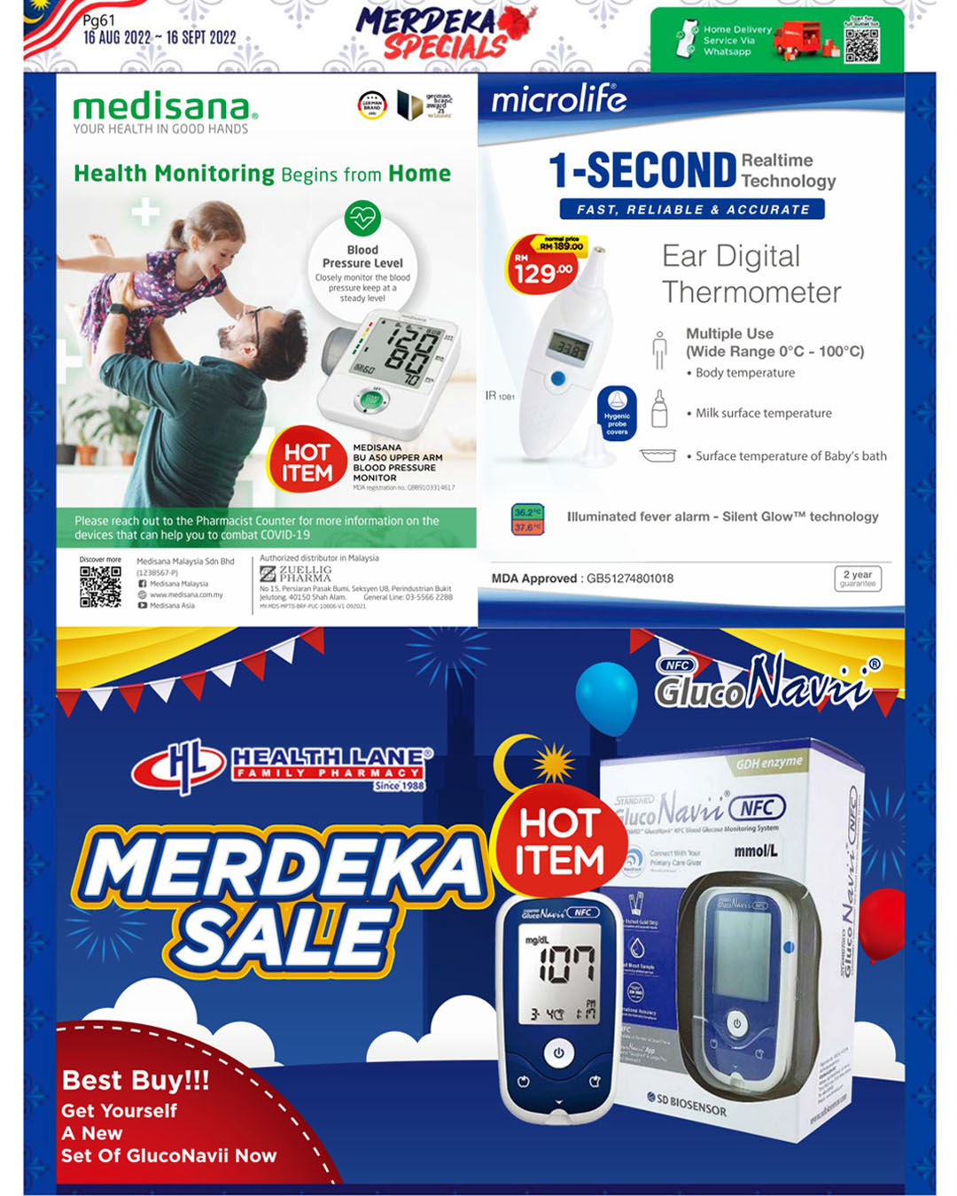Health Lane Family Pharmacy Merdeka 2022 – One Shamelin Mall