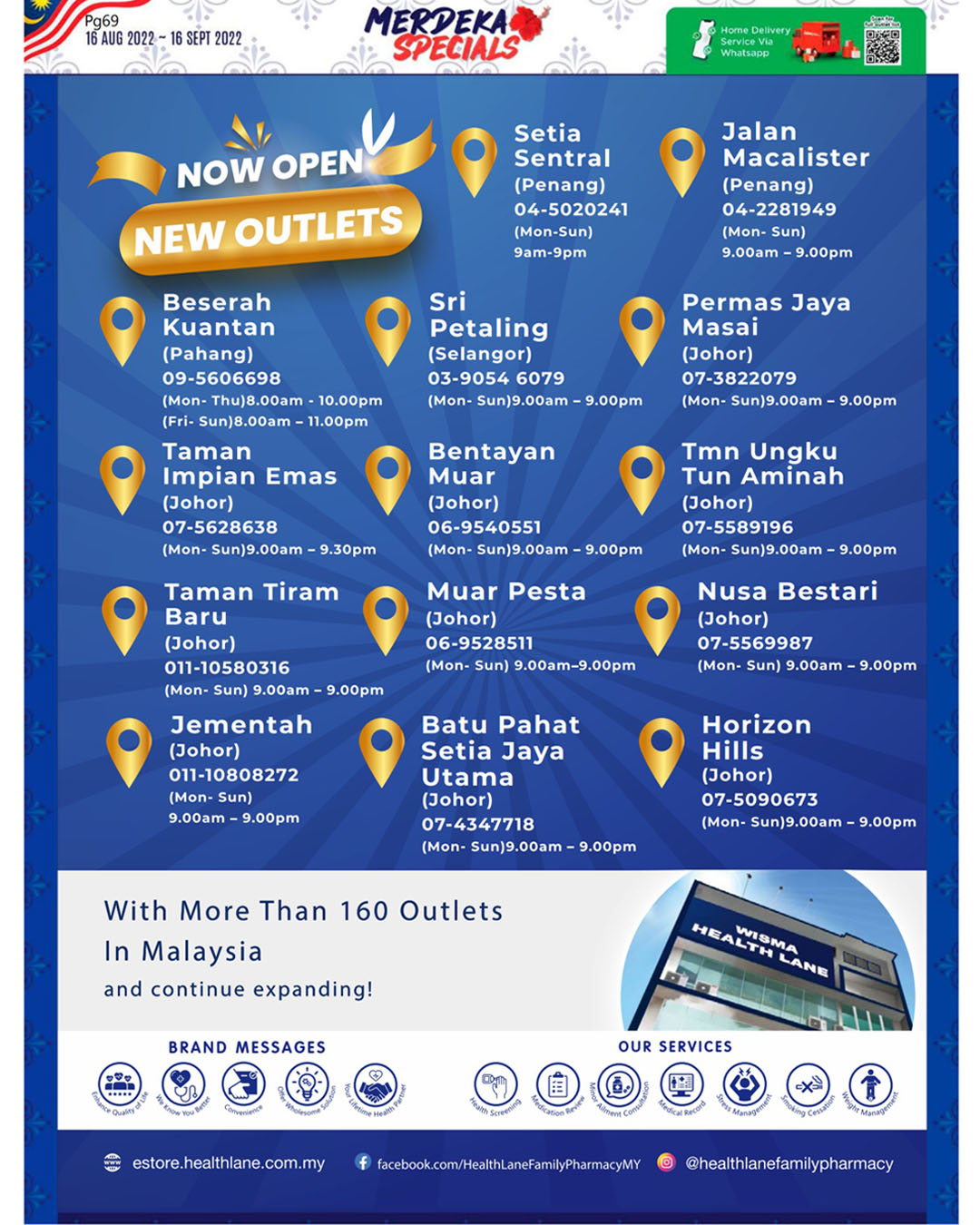 Health Lane Family Pharmacy Merdeka 2022 – One Shamelin Mall